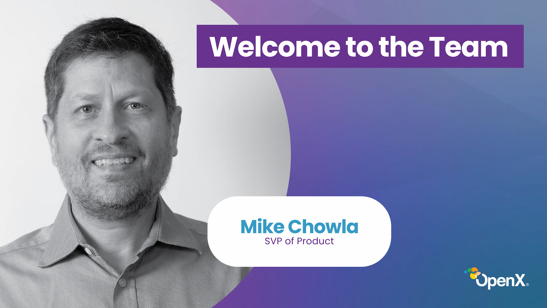 OpenX Names Digital Ad Veteran Mike Chowla as SVP of Product at a ...